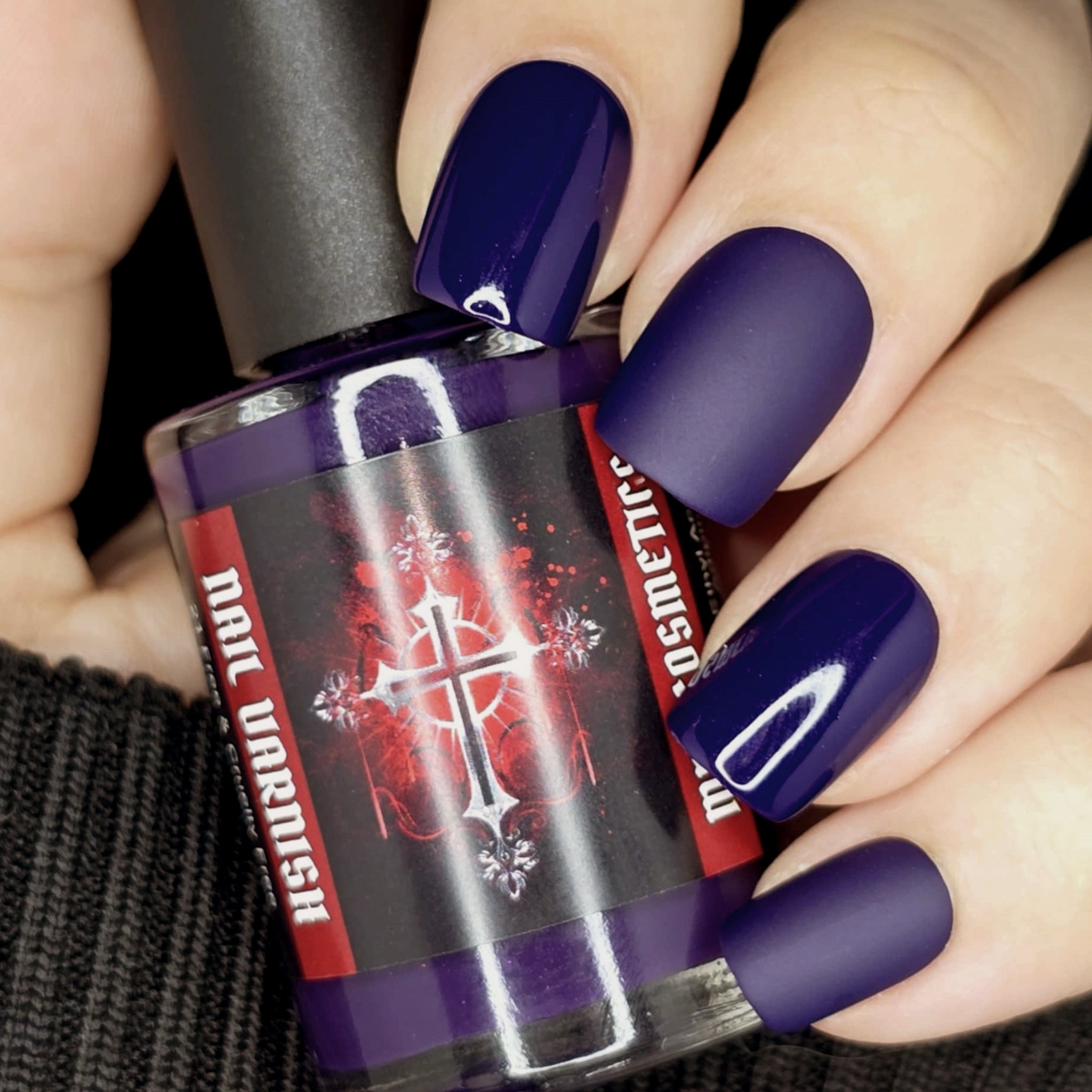 Ophelia Nightshade-Purple Cream Polish – MBA Cosmetics