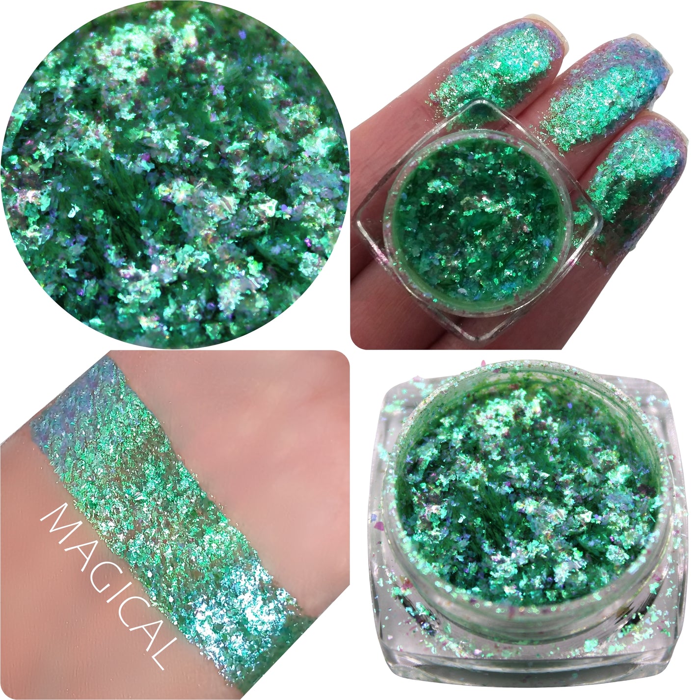 Magical-Chromaflake Multichrome Flake Eyeshadow Flakes – MBA Cosmetics