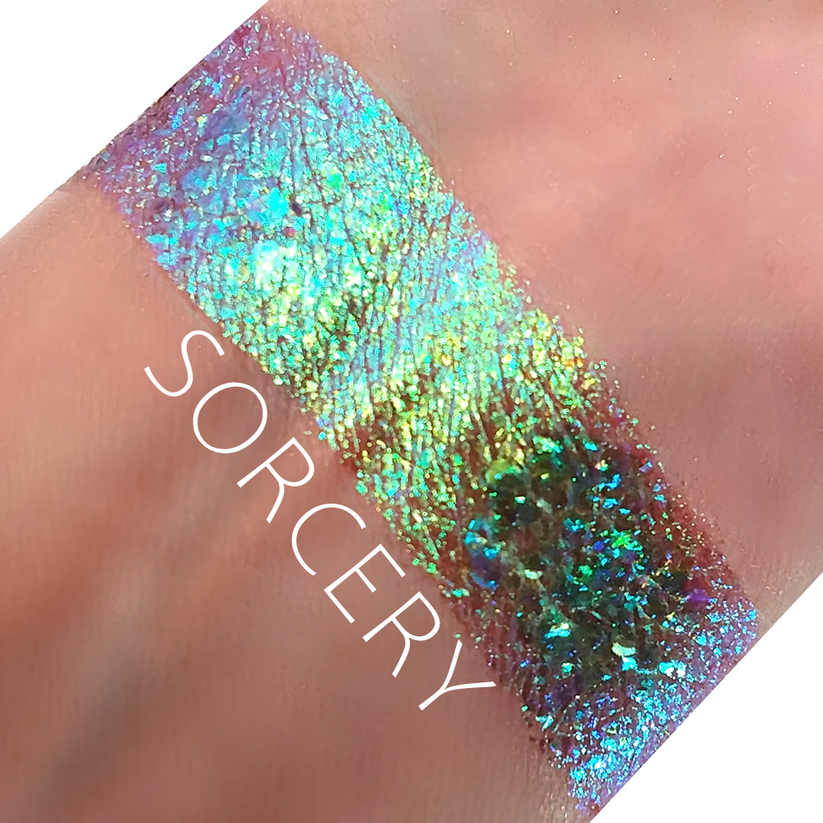 Sorcery-Chromaflake Multichrome Flake Eyeshadow Flakes – MBA Cosmetics
