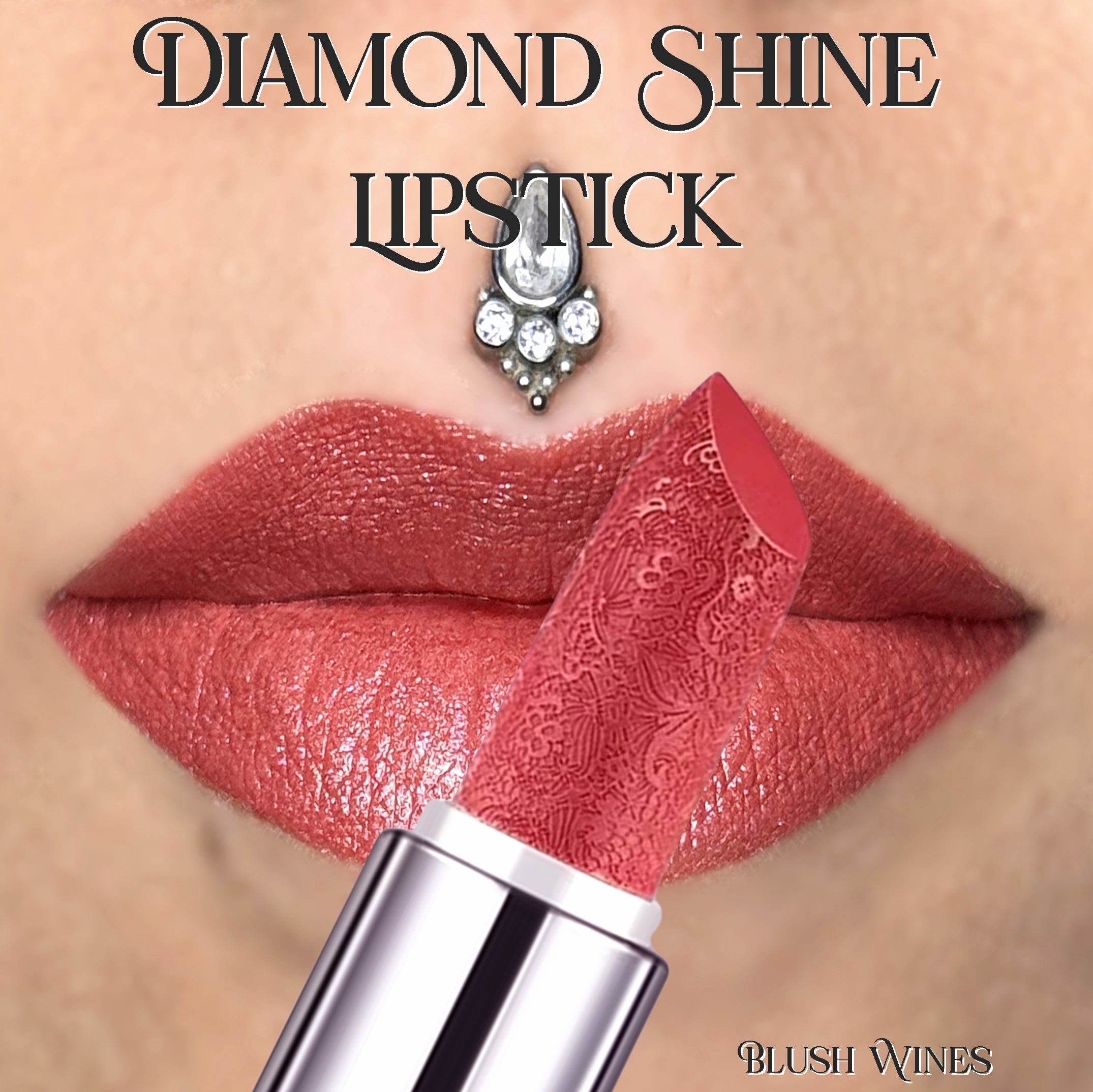 Blush Wines-Diamond Shine Lipstick – MBA Cosmetics